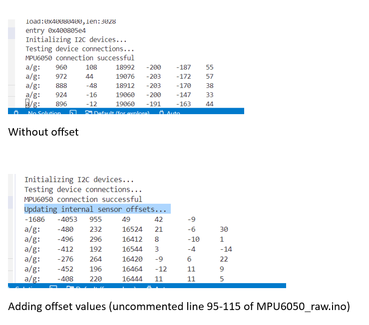 Offset Value For Calibrate Mpu 6050 Programming Arduino Forum 4925