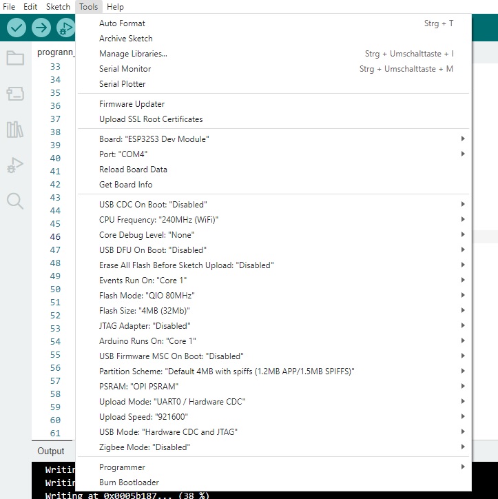 ESP32-S3 Wroom: Probleme mit ESPI - Page 4 - Deutsch - Arduino Forum