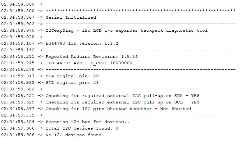 display problem with the I2C Display - Programming - Arduino Forum