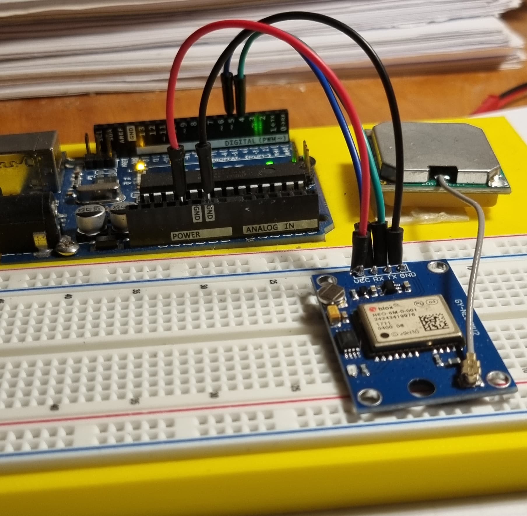 GPS module NEO-6M - 3rd Party Boards - Arduino Forum