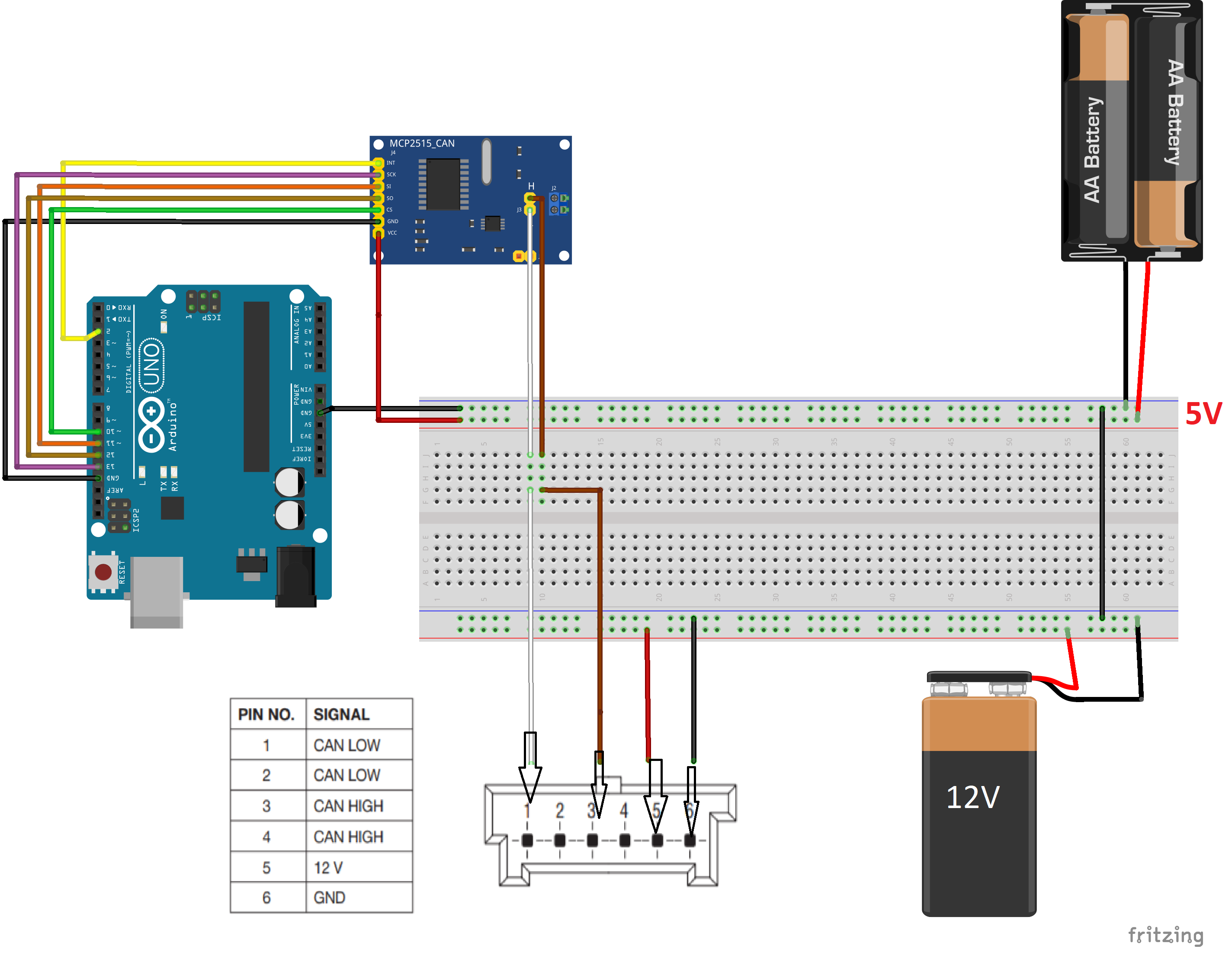 Problem With Receiving Can Bus Data By Using Mcp2515 Can Bus Shield Networking Protocols And 5821