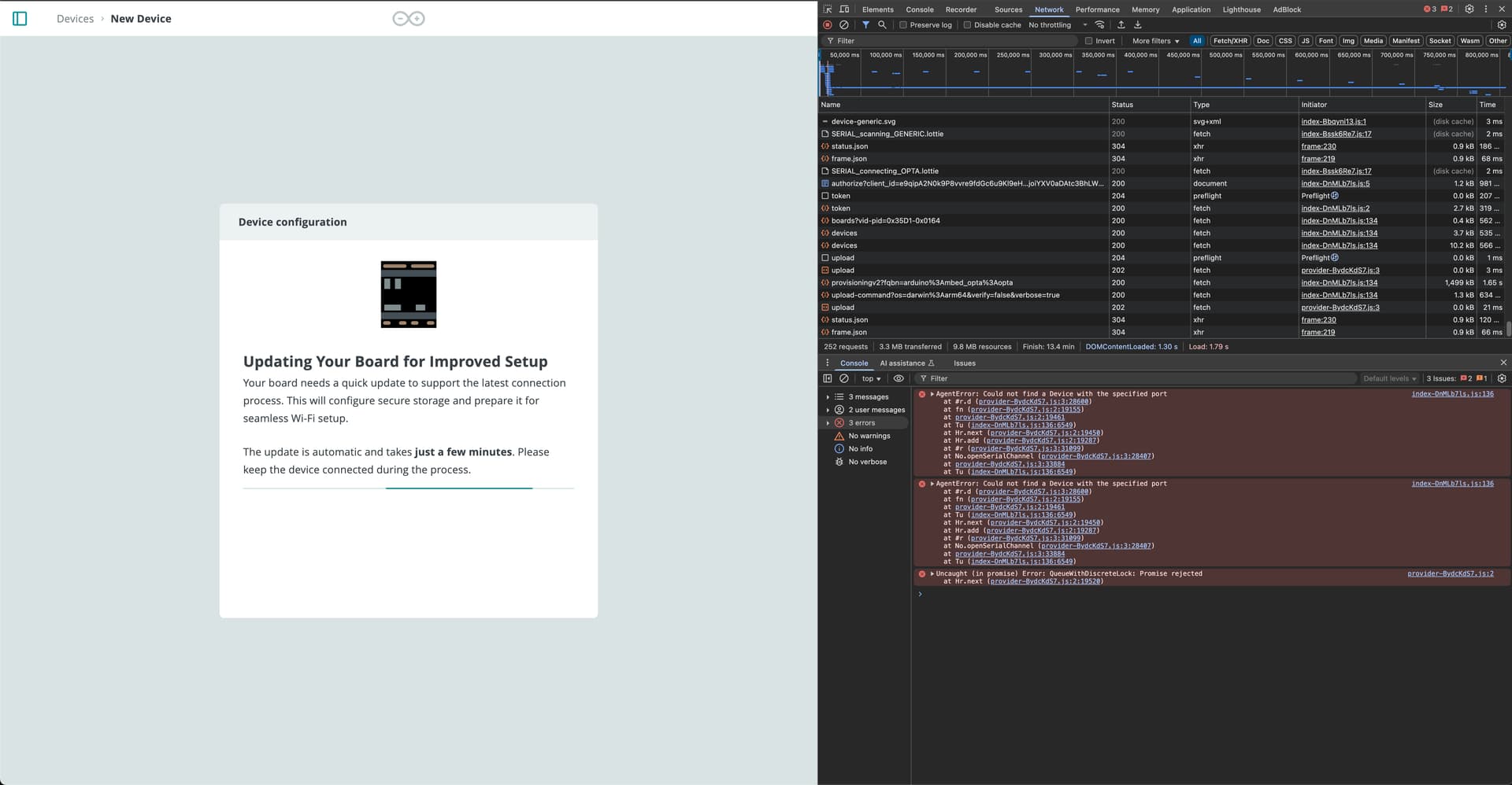 Cant Add New Opta To Arduino Cloud Cloud Iot Arduino Forum