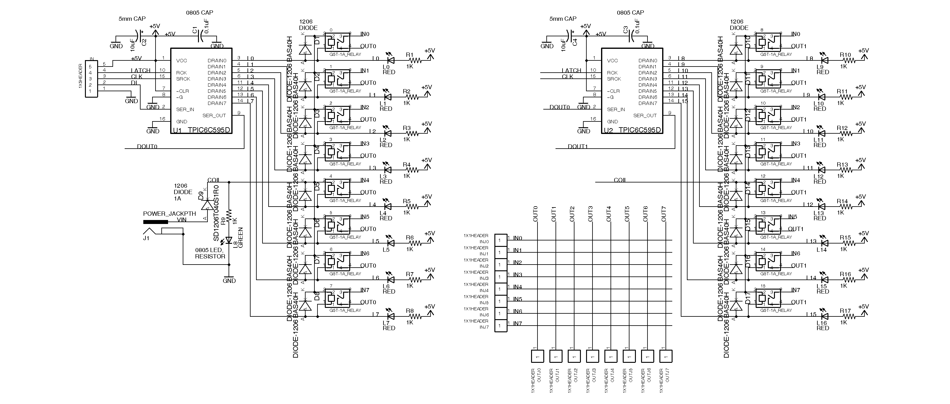 Relay Matrix Page 2 General Guidance Arduino Forum