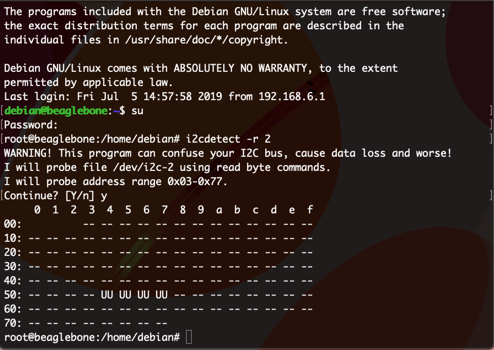 I2c Communication Between Beaglebone Black And Arduino Nano Networking Protocols And Devices