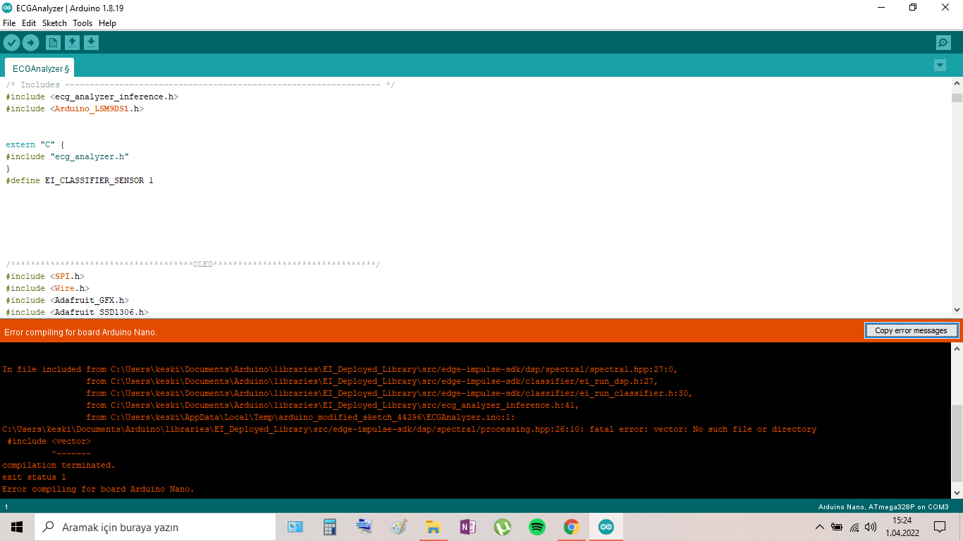 Cant Compile Code Programming Arduino Forum
