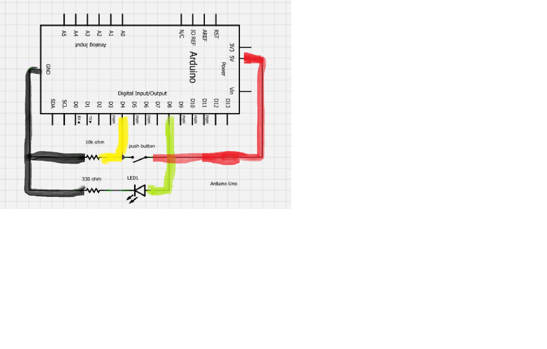 Accensione led da pulsante [RISOLTO] - Generale - Arduino Forum