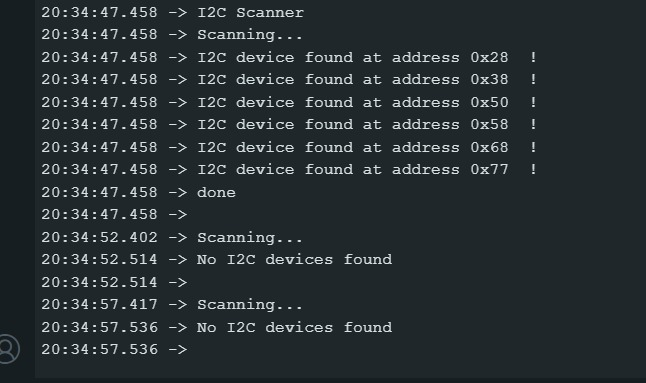 I2c Scanner Showing Devices Only Once Page 2 Networking Protocols And Devices Arduino Forum