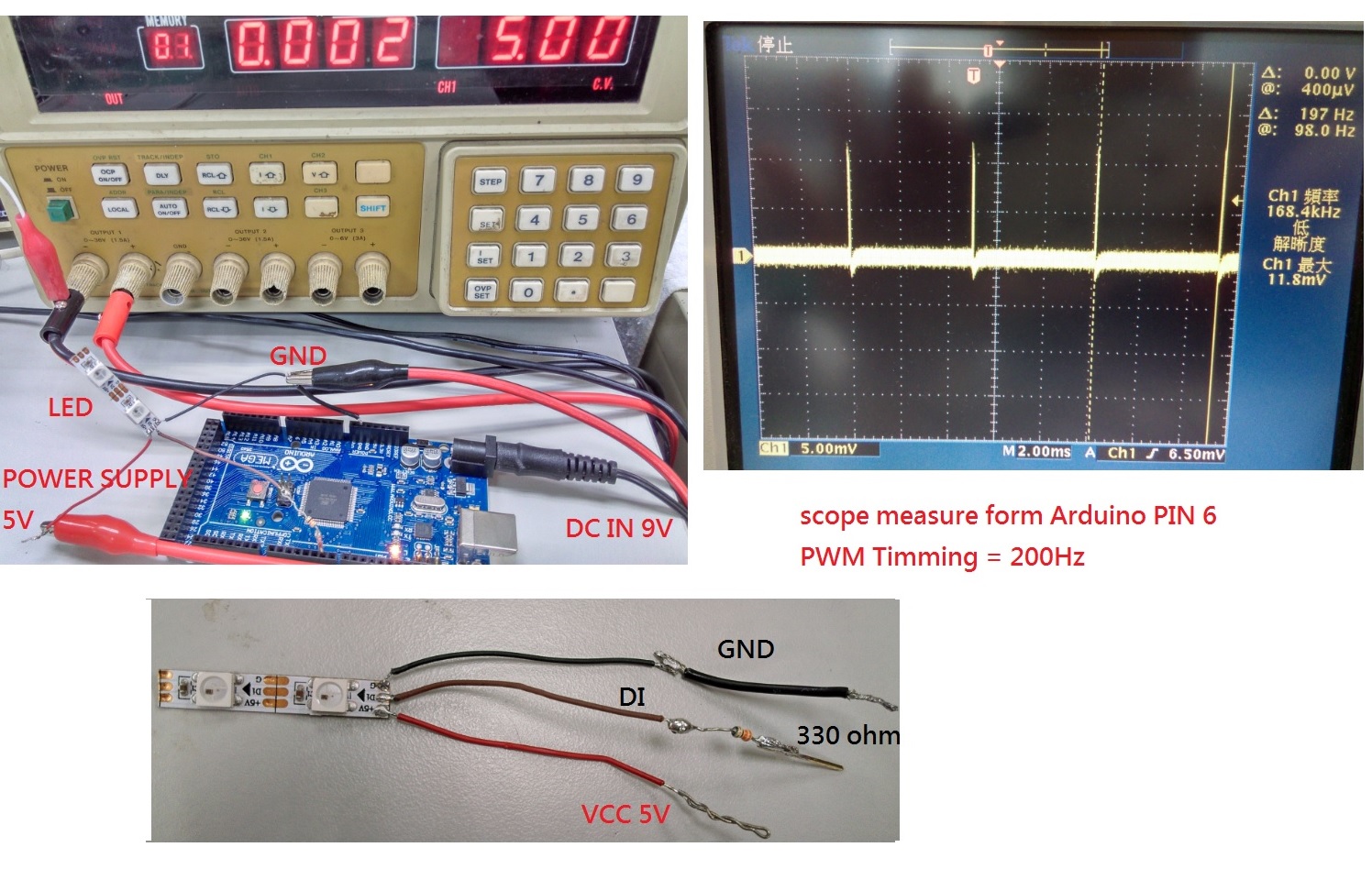WS2812B can not work!! - LEDs and Multiplexing - Arduino Forum