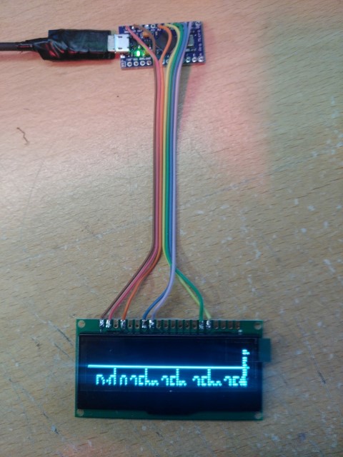 Adafruit 2.3" 128x32 OLED Display - stretched - Displays - Arduino Forum