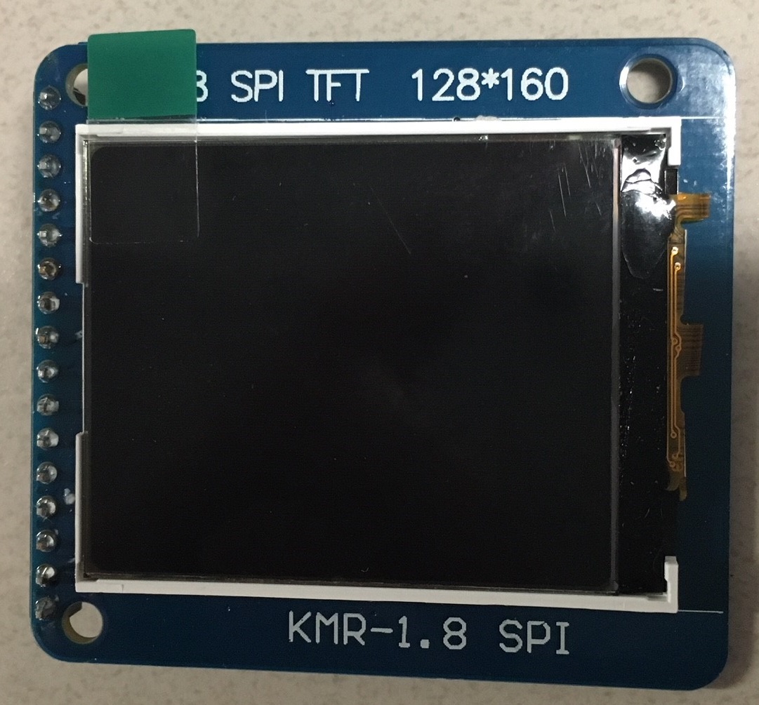 Graphics library for cheap KMR-1.8 SPI (S6D02A1 and ILI9163) TFT displays - Page 3 - Displays ...
