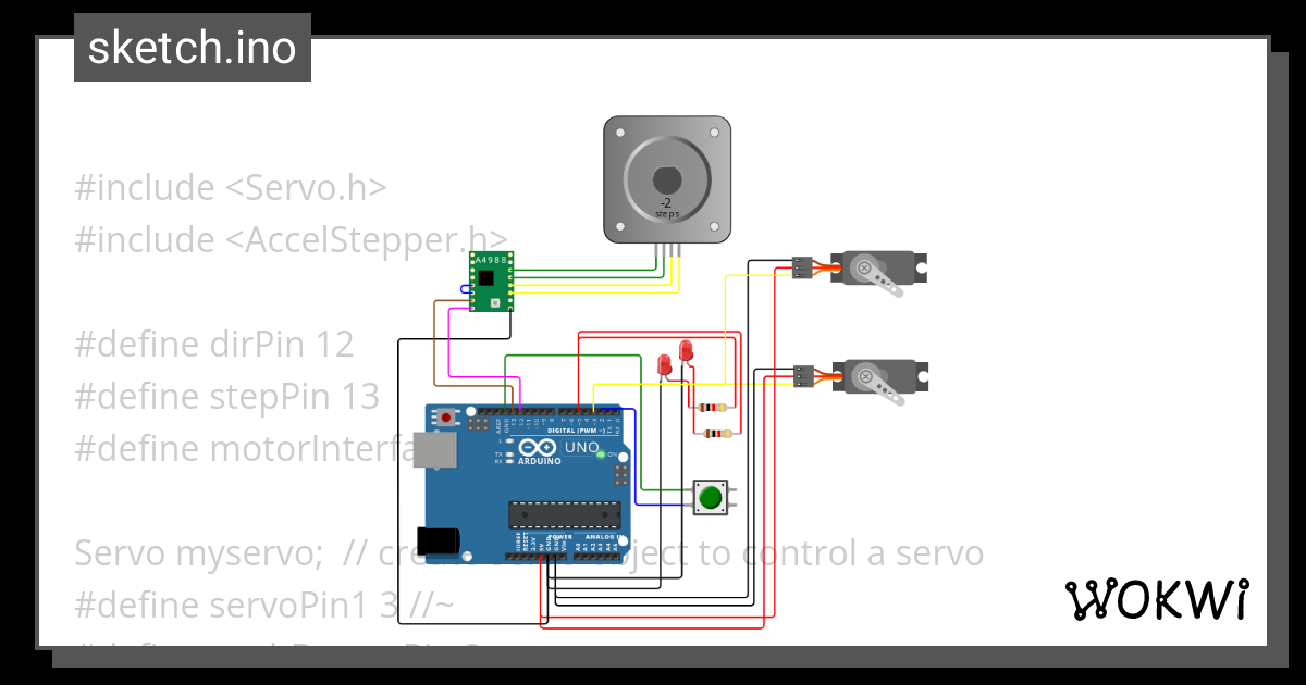 Controlling a Servo, a Stepper and an LED with a single switch - Page 2 - General Guidance ...
