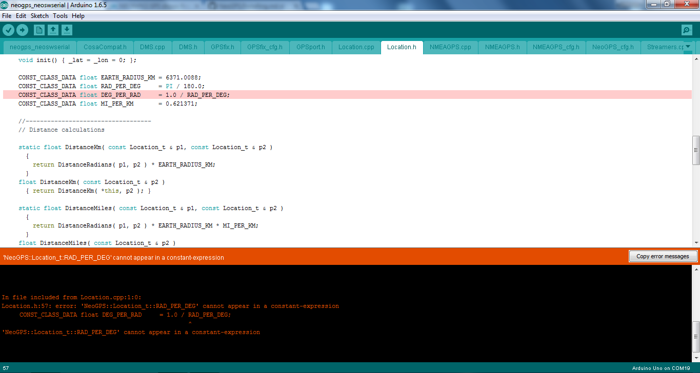 Neo6mv2 Gps Shows First Time Received Coordinates Forever With Sim900a Networking Protocols