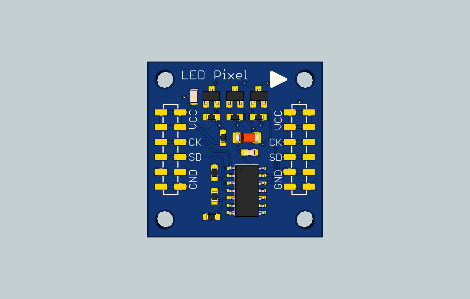 Building an addressable LED strand with WS2801 (custom pcb) - Page 2 - LEDs and Multiplexing ...