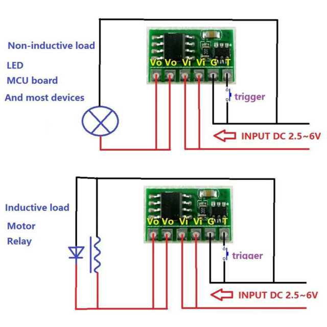 Use the same digitalPIN to write and read a relay status - LEDs and ...