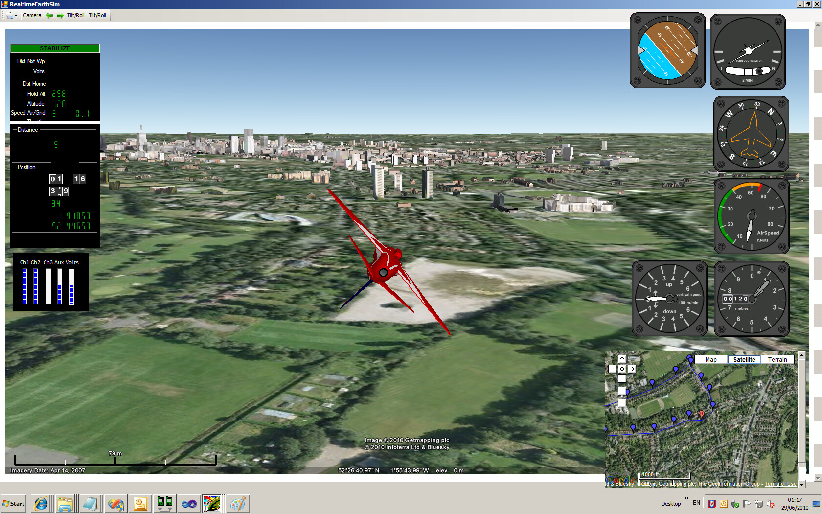 Realtime Serial 3d Telemetry Interfacing Arduino Forum