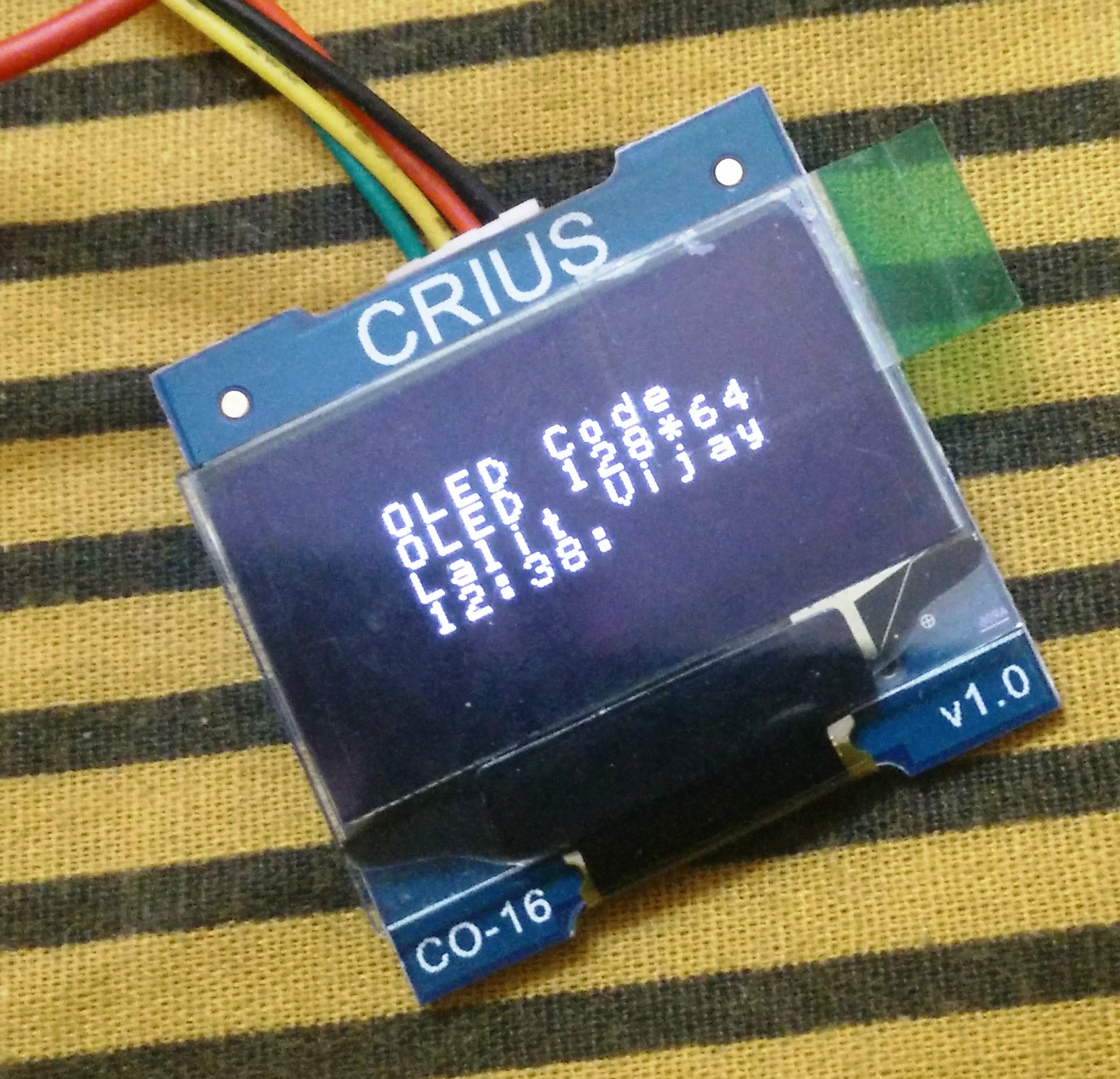 Problem with SSD1306 LCD and U8glib - Page 4 - Displays - Arduino Forum Problem with SSD1306 LCD and U8glib - Page 4 - Displays - Arduino Forum