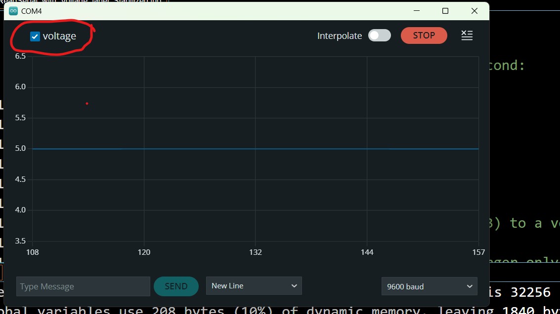 Stopping Y axis autoscaling - Programming - Arduino Forum
