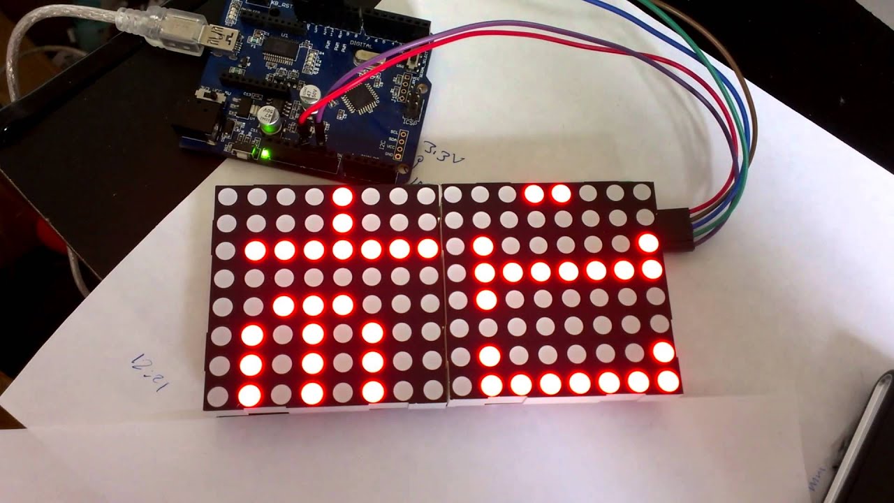 LED matrix display - MD_Parola, MD_MAX72xx and MD_MAXPanel - Page 13 - Showcase - Arduino Forum