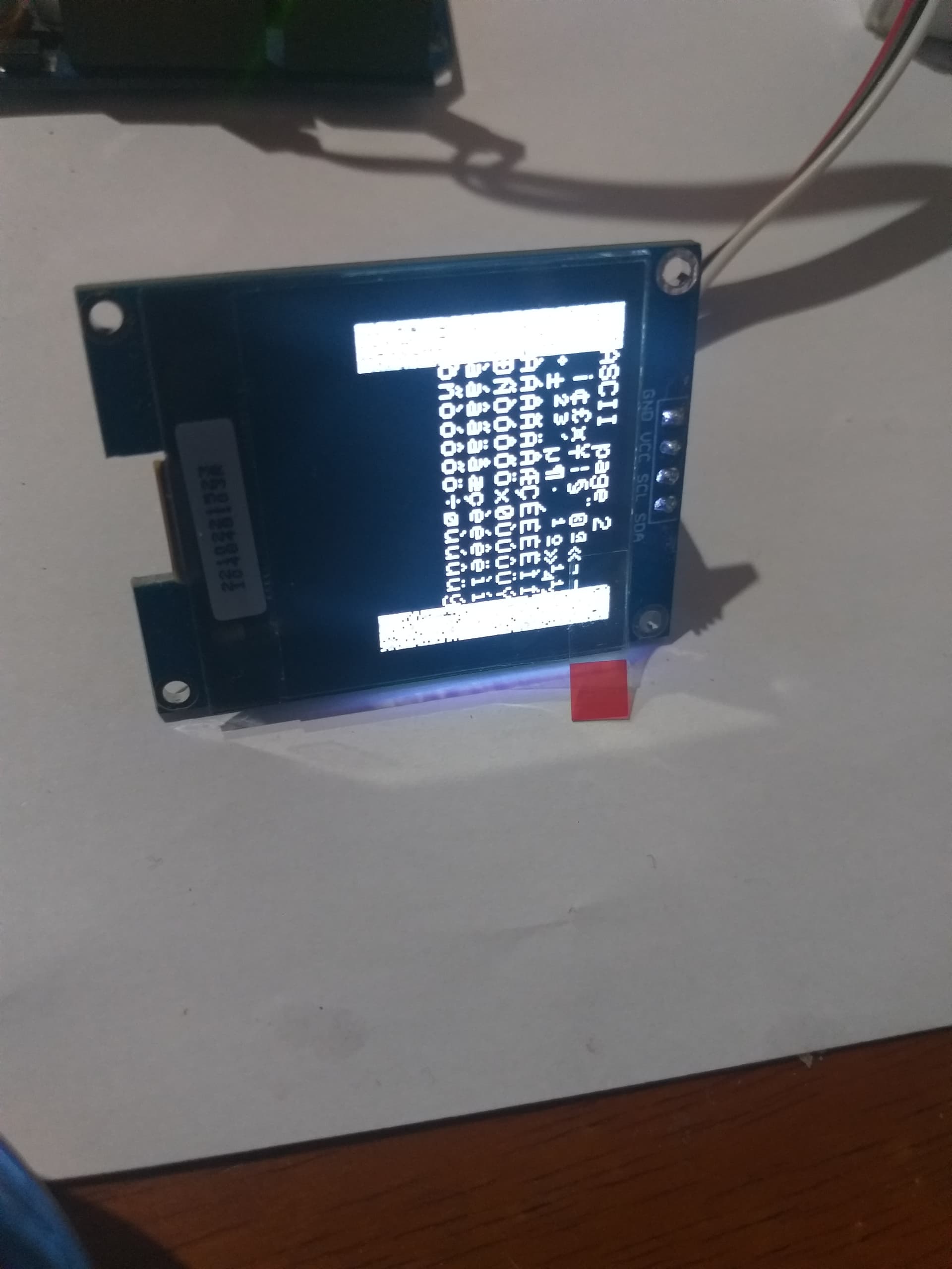 Display OLED SSD1327 - Software - Arduino Forum
