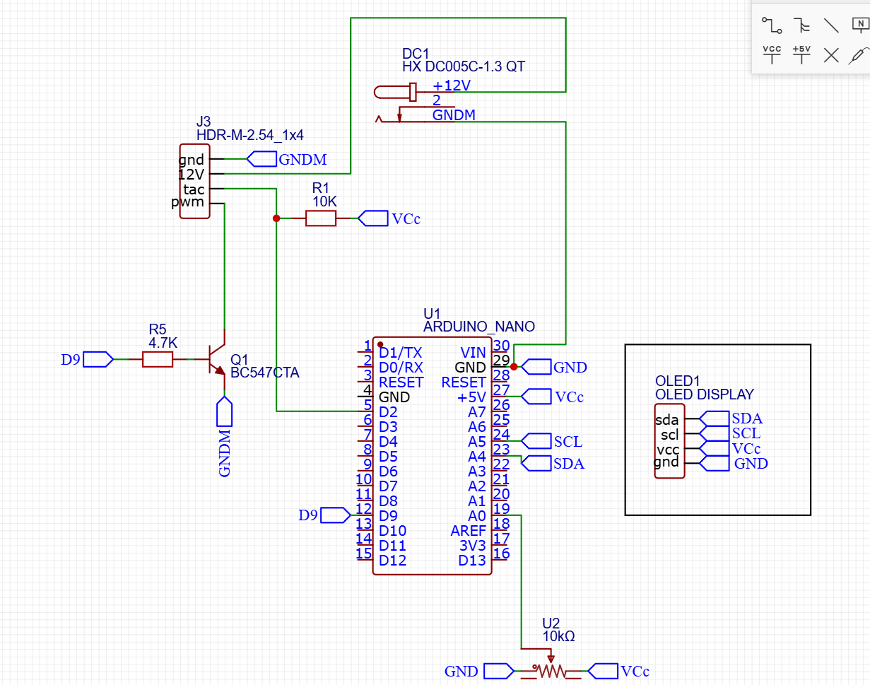4pin fan controller with rpm display using arduino nano - Page 2 ...