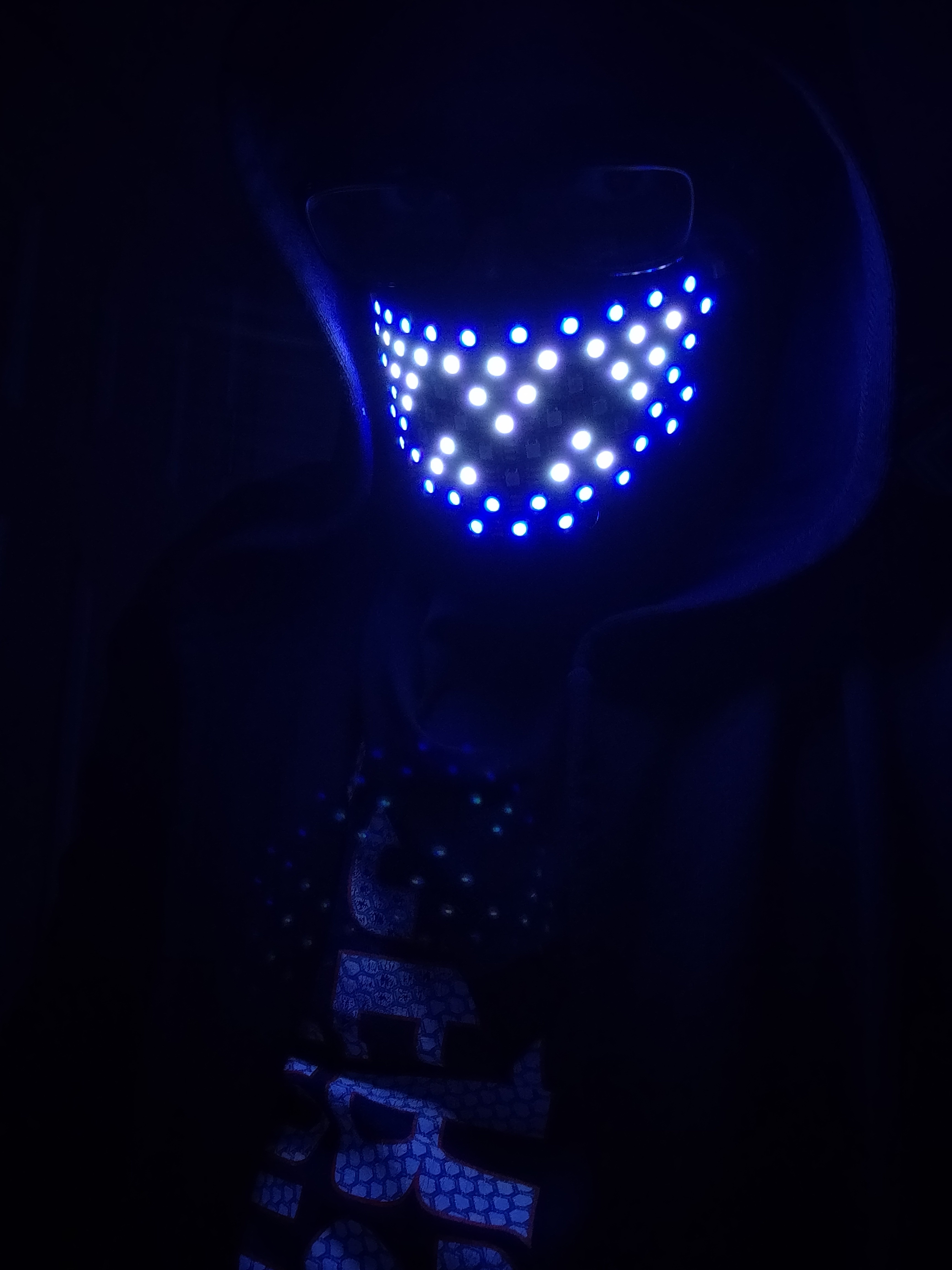 Custom LED Rave Mask Project - Near completion - LEDs and Multiplexing - Arduino Forum