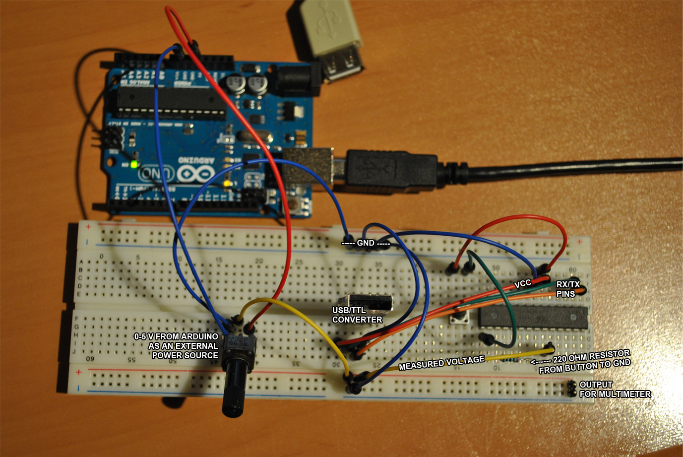 Measure voltage via ATmega8A-PU - 3rd Party Boards - Arduino Forum