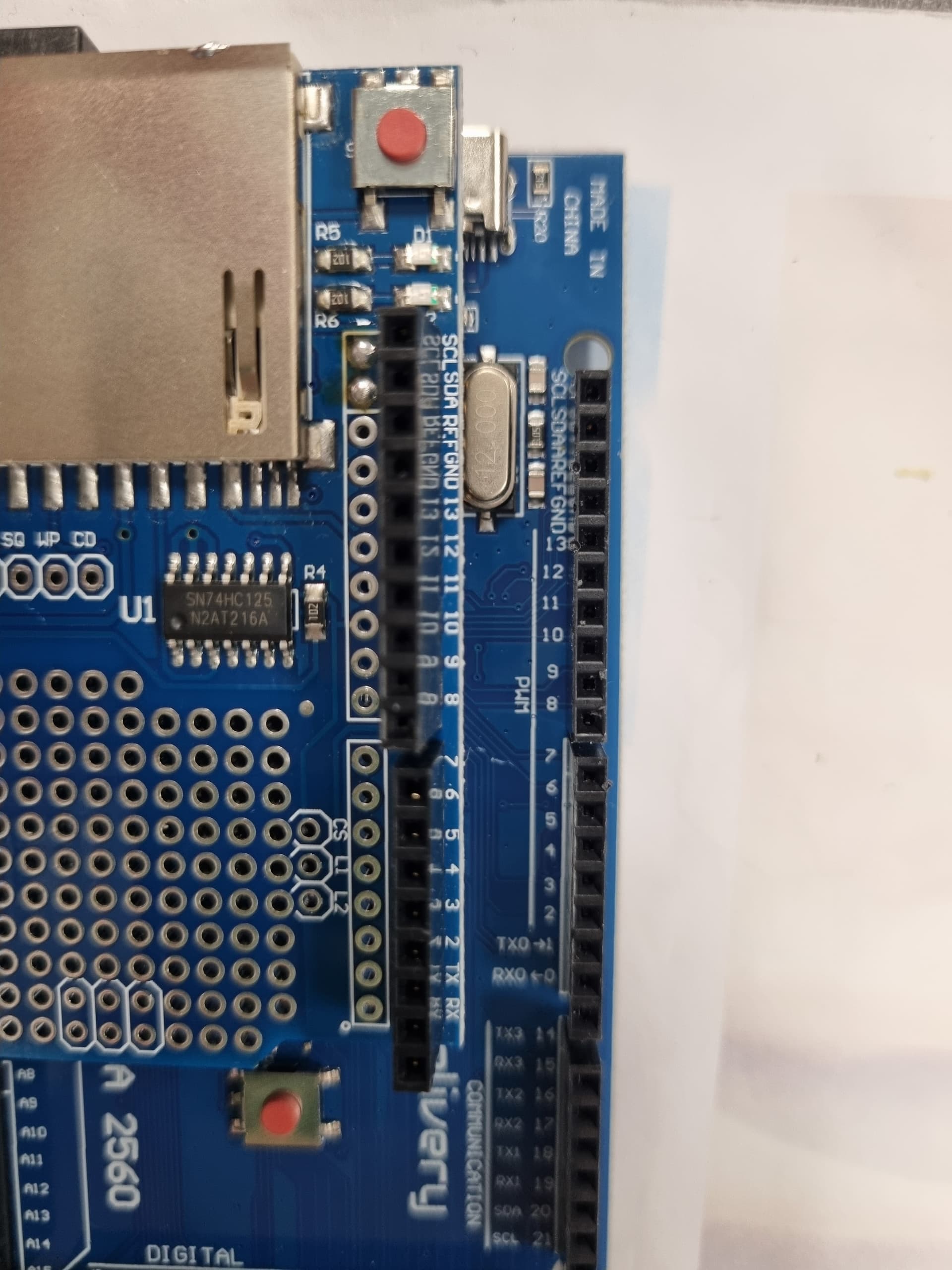 Problem Arduino Mega 2560 R3 mit Datenlogger Modul Data Recorder Shield - Deutsch - Arduino Forum