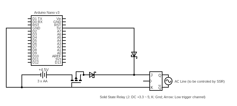 Seeking Assistance with Solid State Relay and Arduino Nano Power ... Seeking Assistance with Solid State Relay and Arduino Nano Power ...