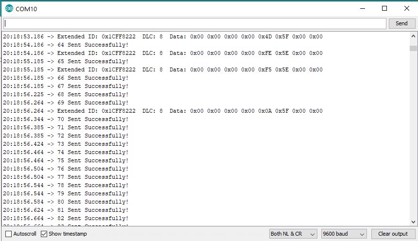 Send / Receive with Extended CAN ID & MCP2515 CAN module [ Solved ] - Networking, Protocols, and ...