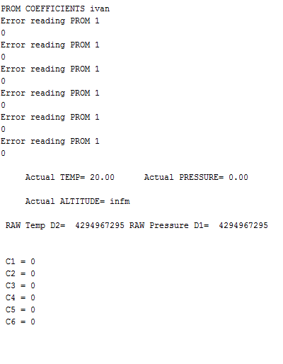 Pressure Sensors MS5611 MS5803 - Page 3 - Sensors - Arduino Forum