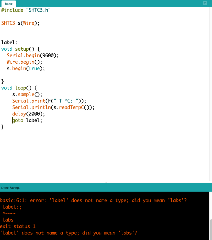 How Do You Make A Label Programming ions Arduino Forum