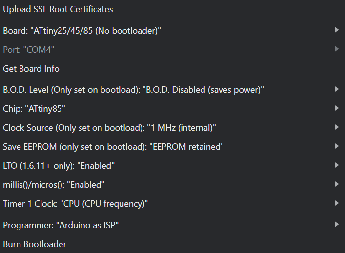Pin Change Interrrupt restarting attiny85 - Page 2 - 3rd Party Boards - Arduino Forum
