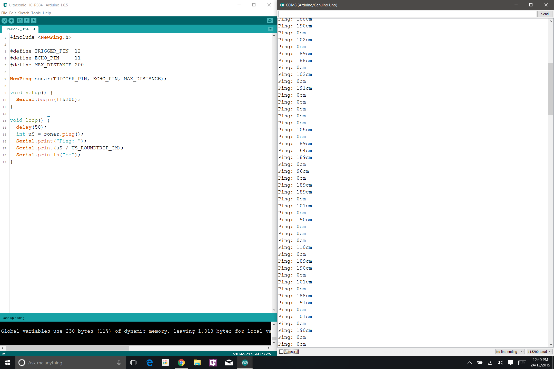 Hc Rs04 Accuracy Programming Arduino Forum