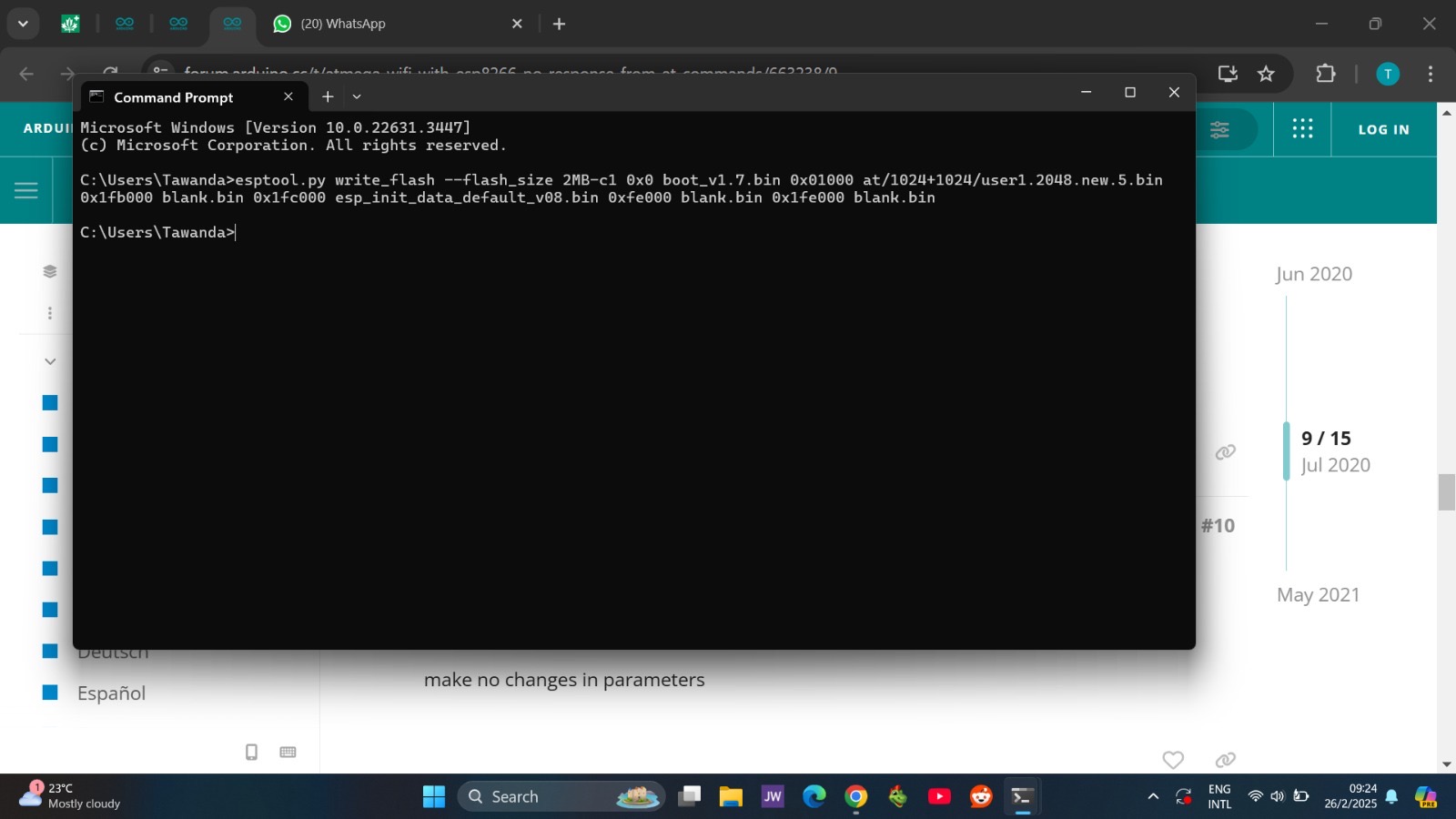 Arduino Mega 2560 Wi-Fi Rev3 - Uploading - Arduino Forum