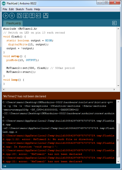 presentazione e problema con libreria mstimer2 - Generale - Arduino Forum