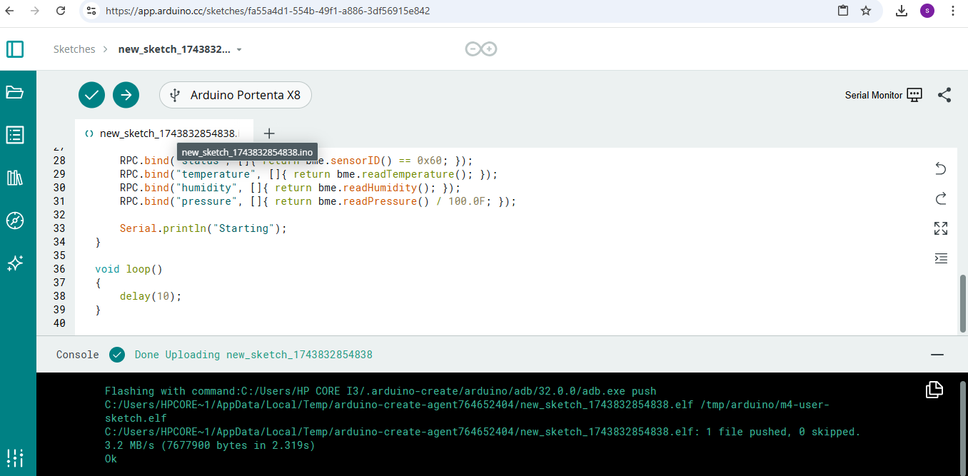 Communication Between Linux and Arduino - Page 2 - Portenta X8 - Arduino Forum