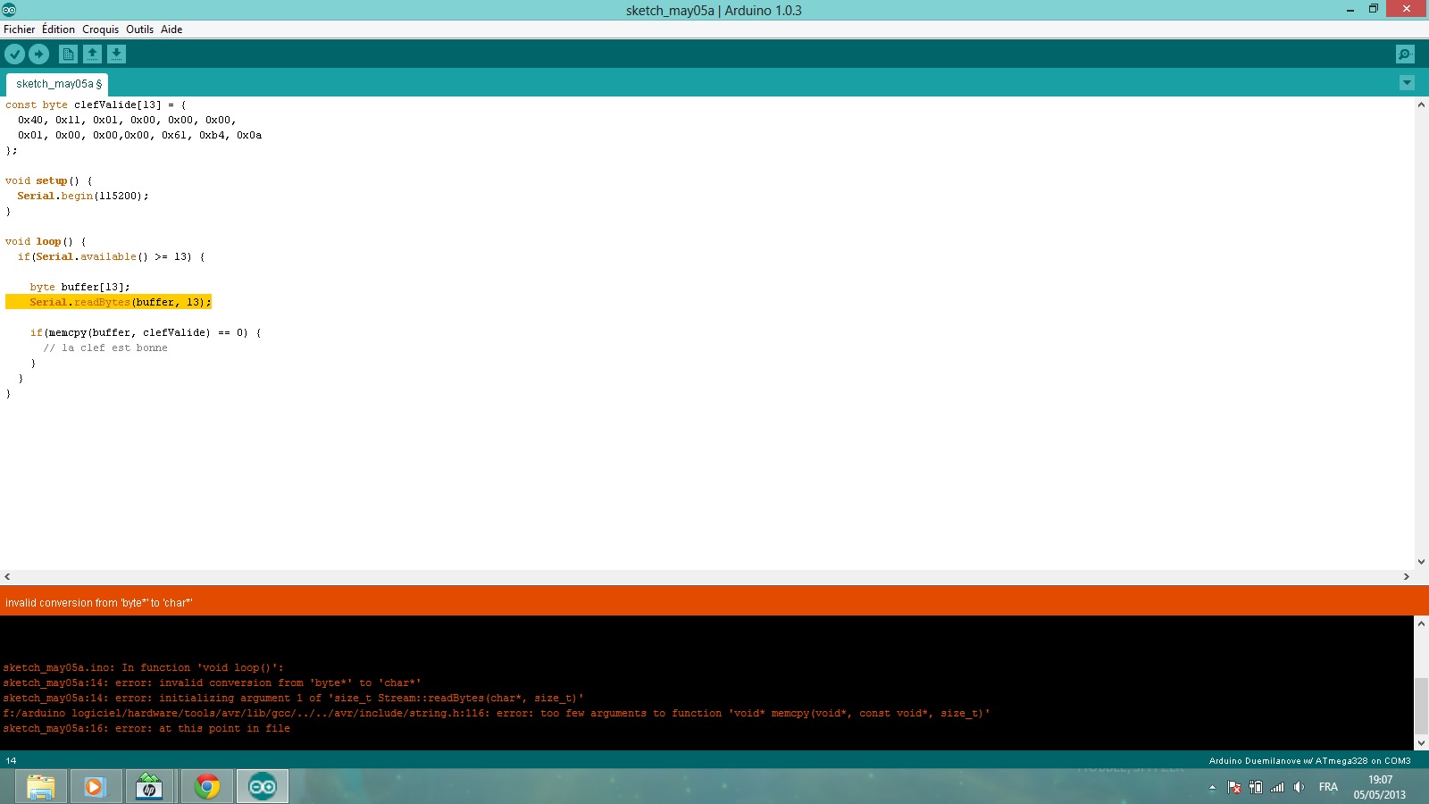 Aide pour programme Serial (lire trame) - Français - Arduino Forum