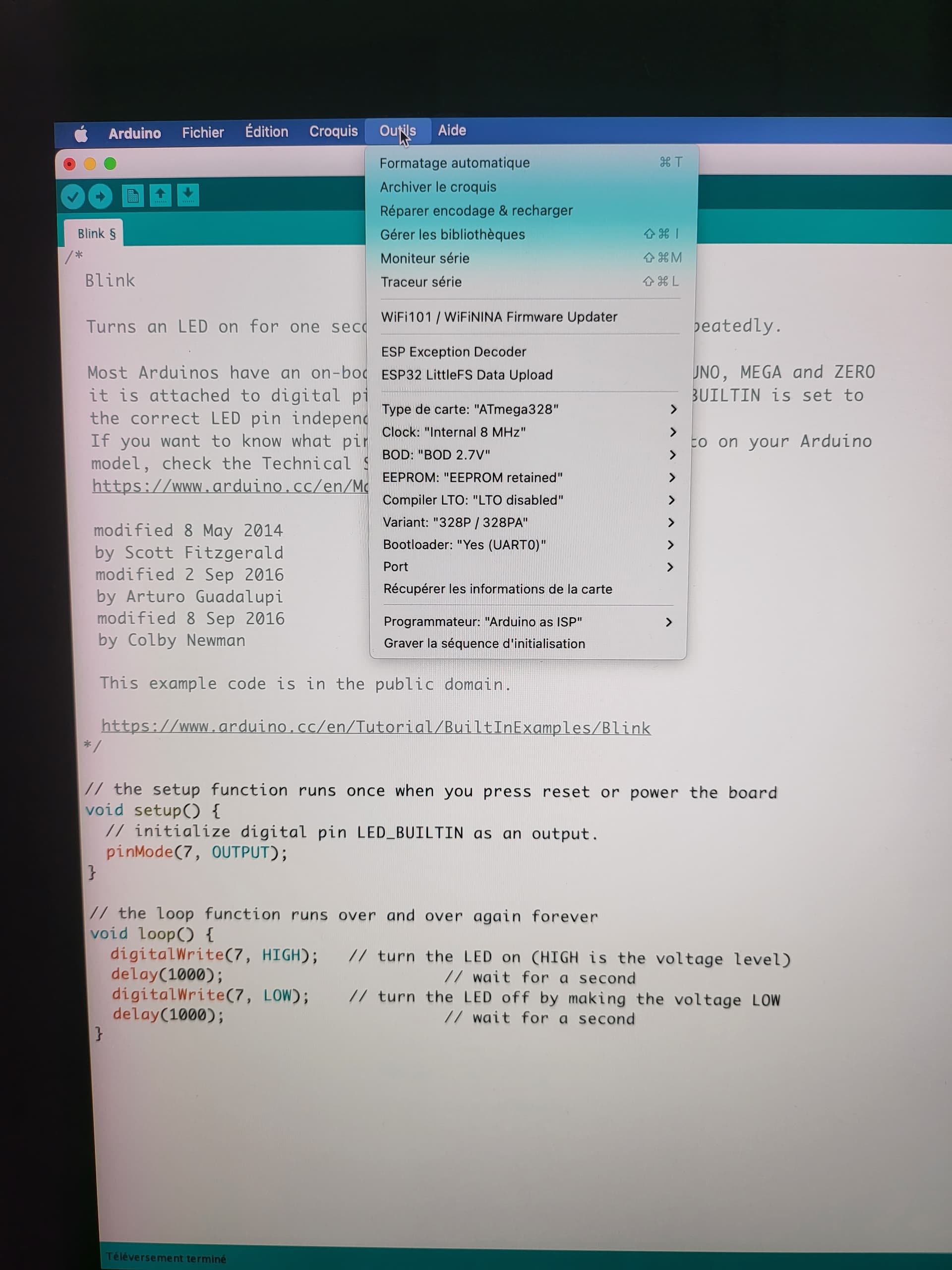 Atmega328p 328P à 8MHz - Français - Arduino Forum