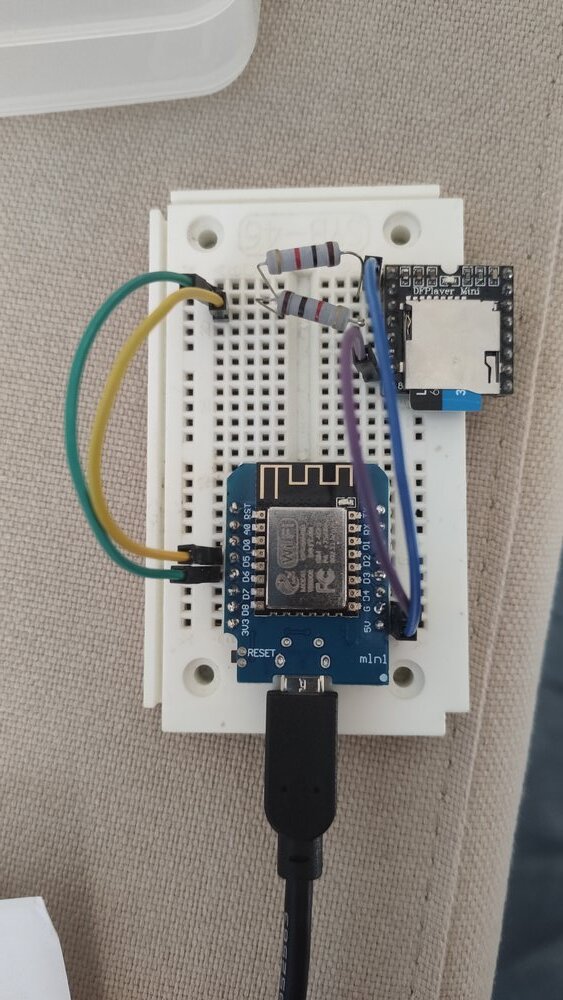 Wemos D1 Mini mit DFRobot DFPlayer mini? - Page 2 - Deutsch - Arduino Forum