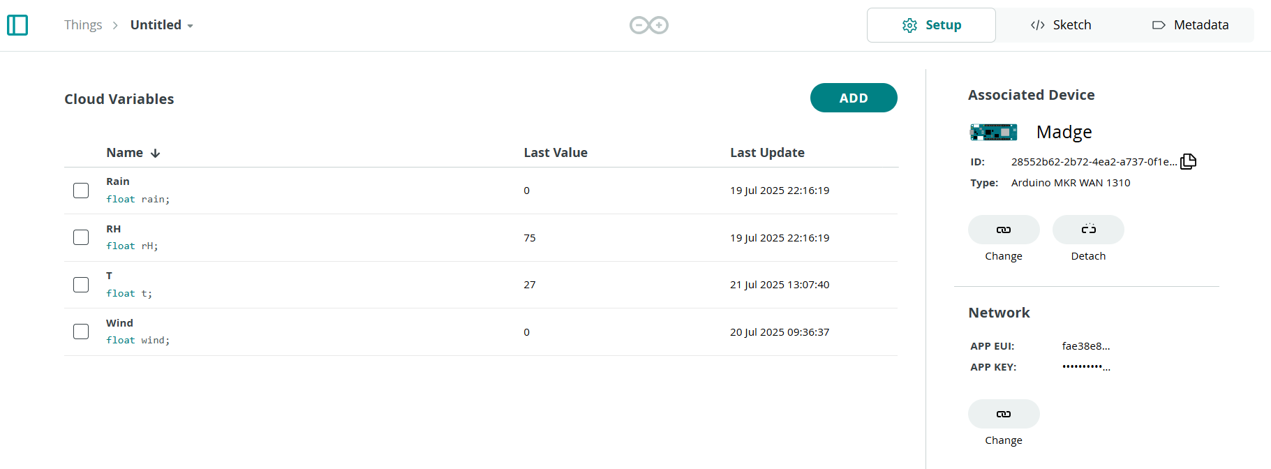 Variables on dashboard and Cloud Variables not updating - Cloud IoT - Arduino Forum