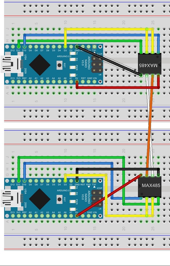 RS485 Working only in one direction. - Networking, Protocols, and ...