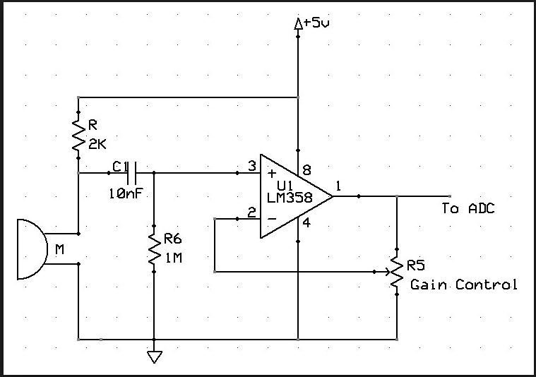 Electret Microphone Audio Arduino Forum
