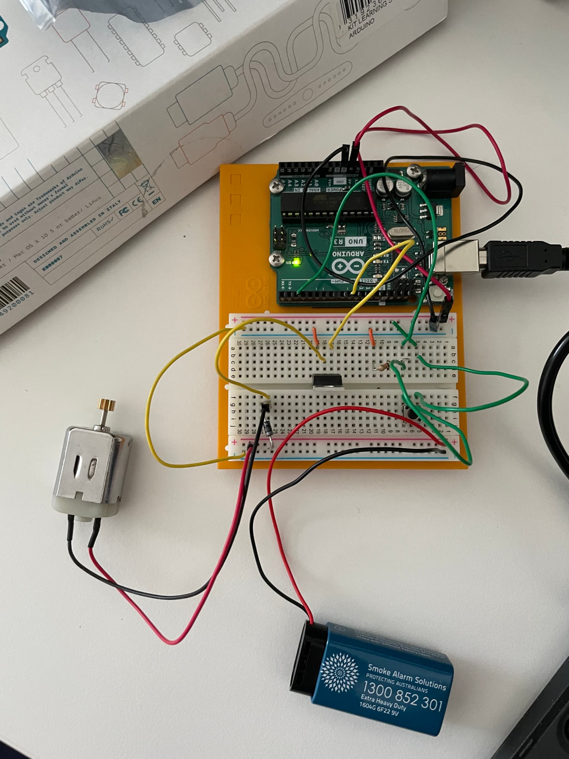 Arduino Uno Project 9 | Motorised Pinwheel - General Electronics ...