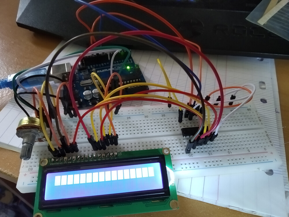 Help with 1602lcd and 8 bit shift register - Displays - Arduino Forum