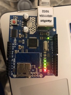 Problem running web Server example on Arduino Uno R3 with Ethernet Shield W5100 - Networking ...