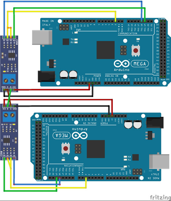 Help Understanding a basic Halfduplex max485 project - Programming - Arduino Forum