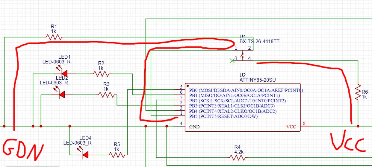 Use Attiny85 Reset Pin As Input Switch 3rd Party Boards Arduino Forum 