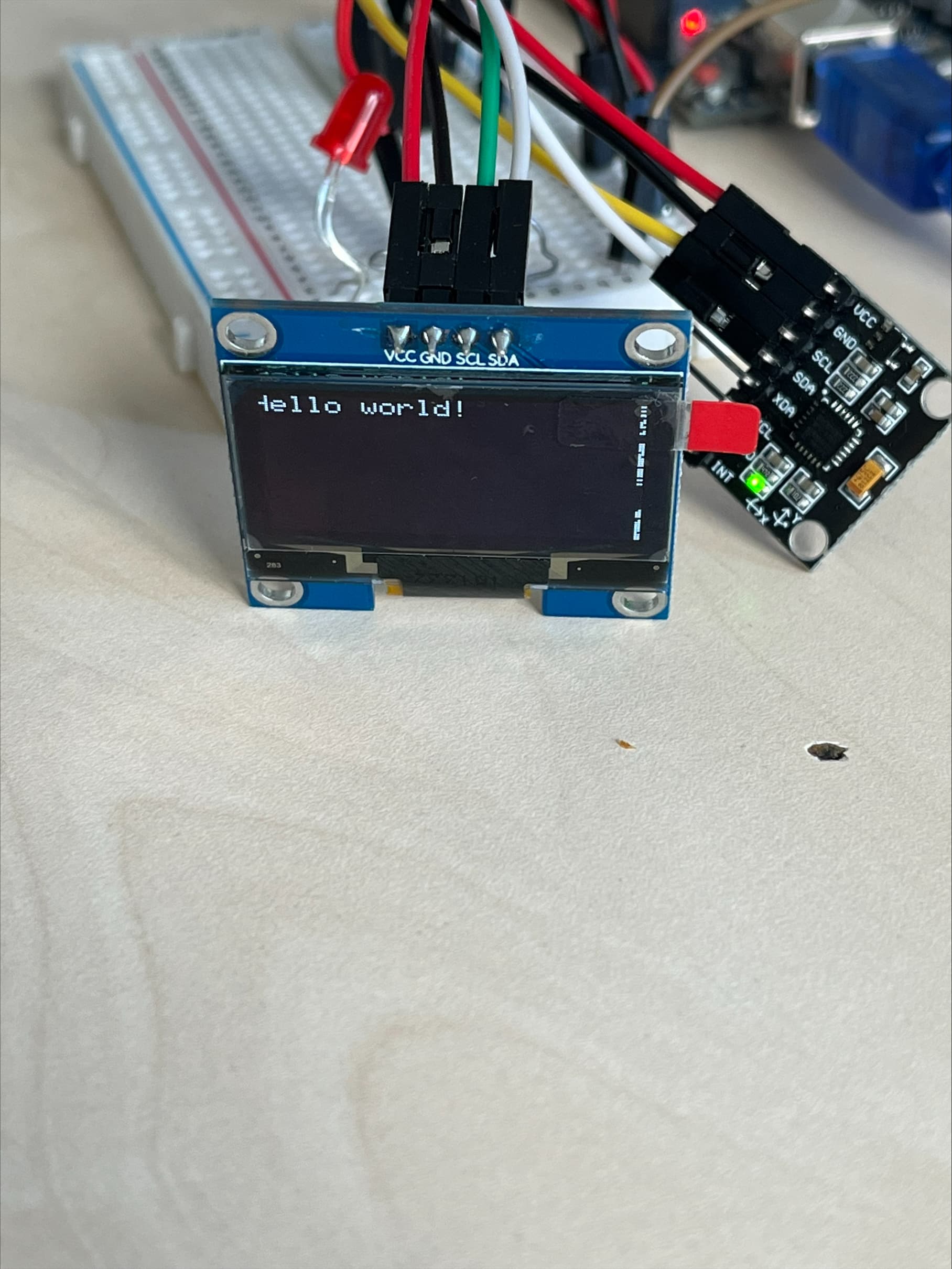 Problème affichage écran oled arduino 128 x 64 - Page 2 - Français ...