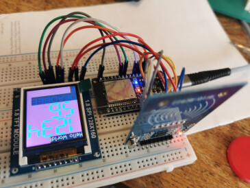 RFID - RC522, ST7735S TFT and ESP32 - Programming - Arduino Forum