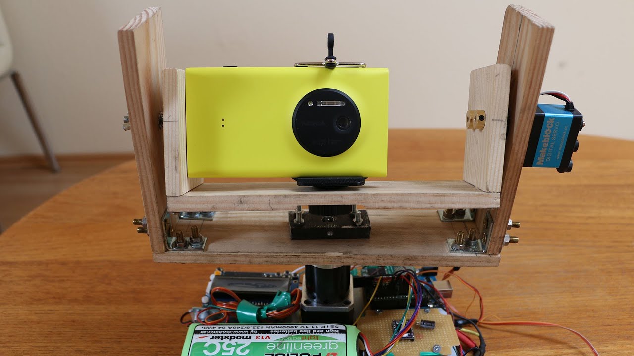 Arduino panorama head for smartphones and GoPro Hero cameras - Showcase ...